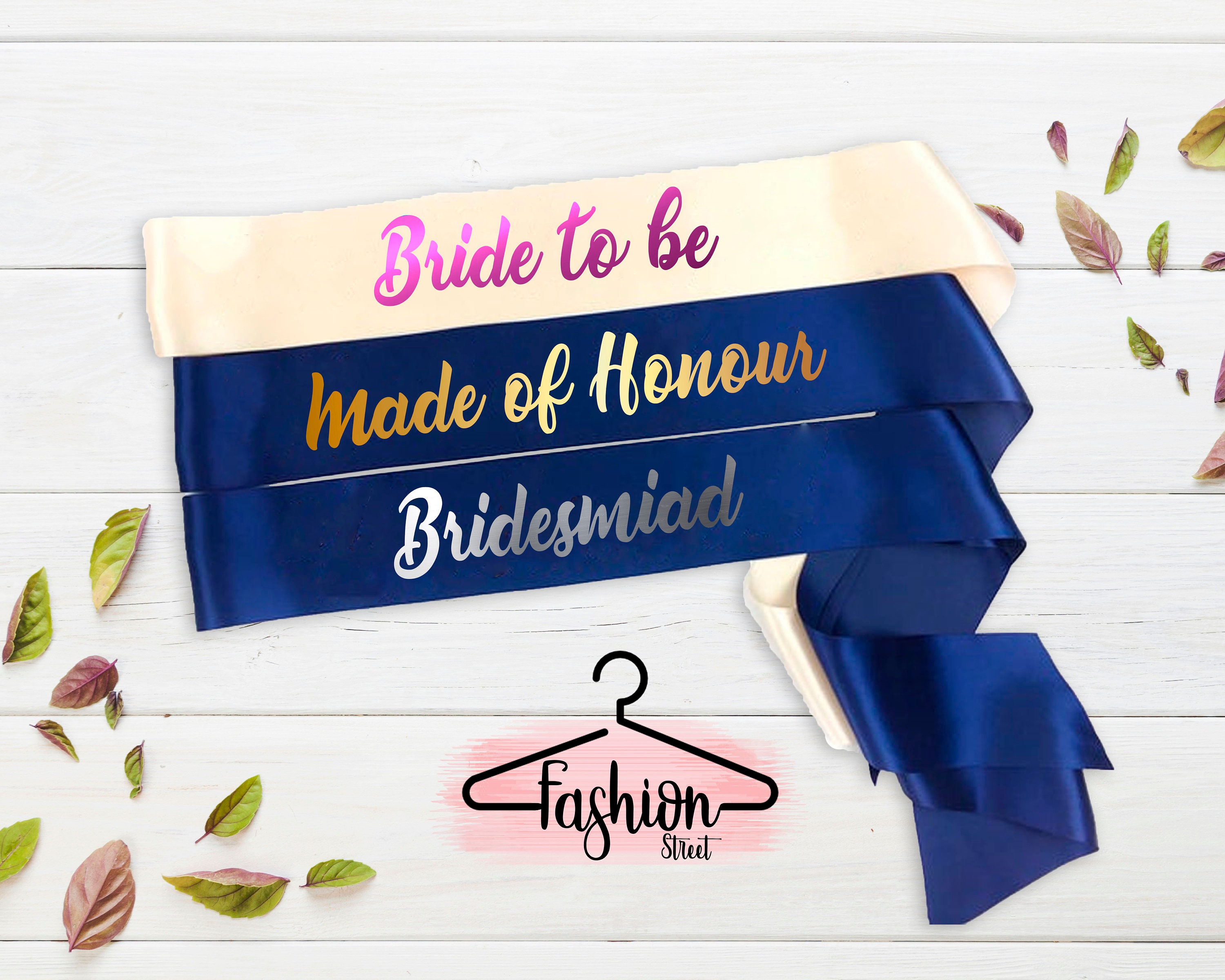 Customized Sash Your Text Sash Bridal Sash Bridesmaid Sash | Etsy