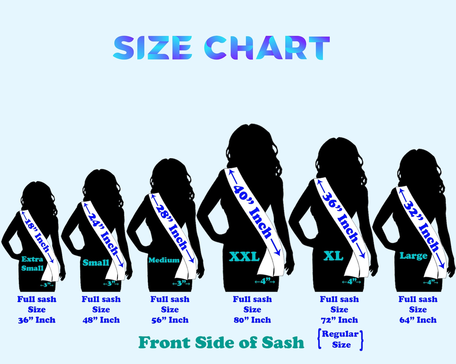 Custom Party Sash Personalized Sash Customized Sash Your Text - Etsy