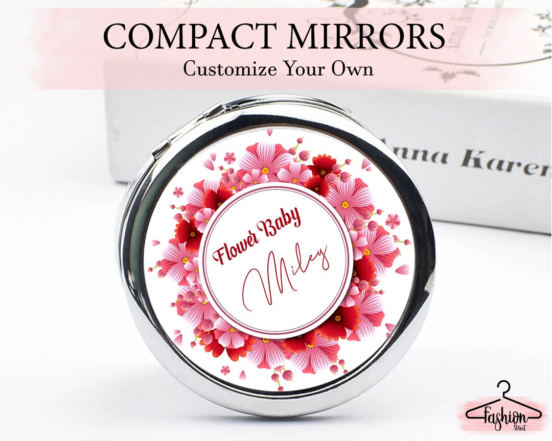 Wedding Favor Compact Mirror Favors Compact Mirror Gift Gold - Etsy Canada