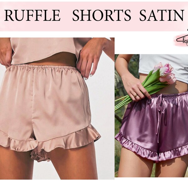 Ruffle Shorts - Etsy