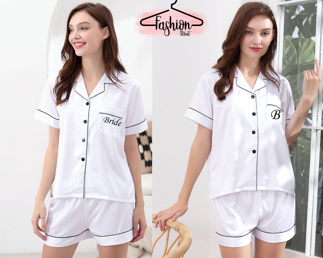 Personalized Pyjamas Set Customized Pyjamas Custom Pjs - Etsy