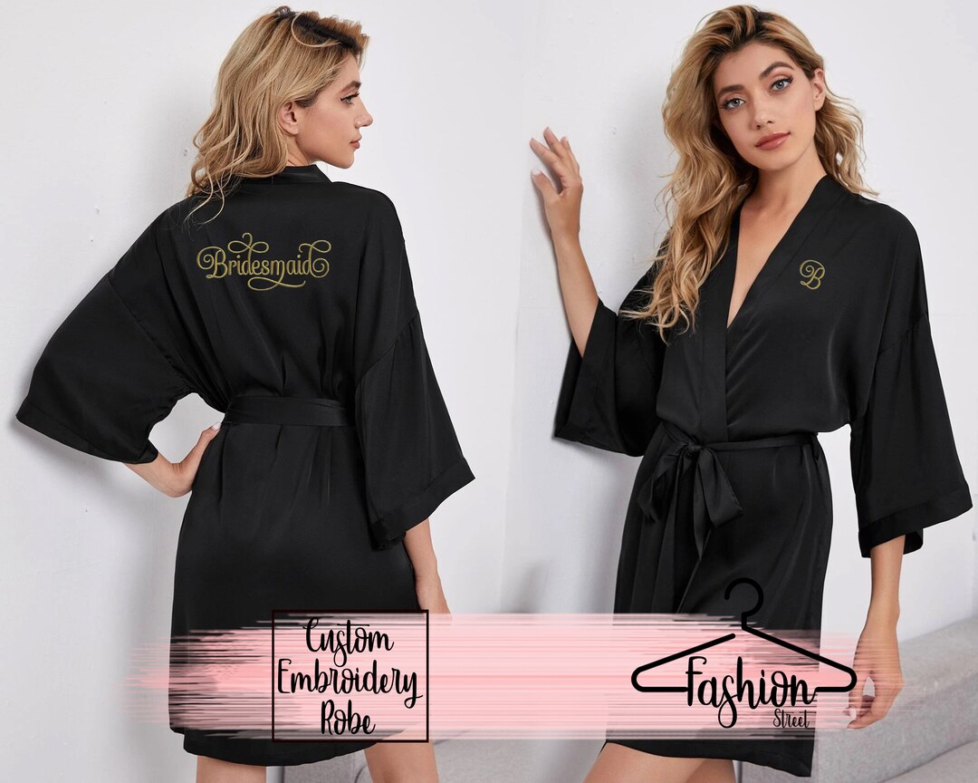 Customized Embroidery Robes Personalized Robes Custom Robes Custom ...