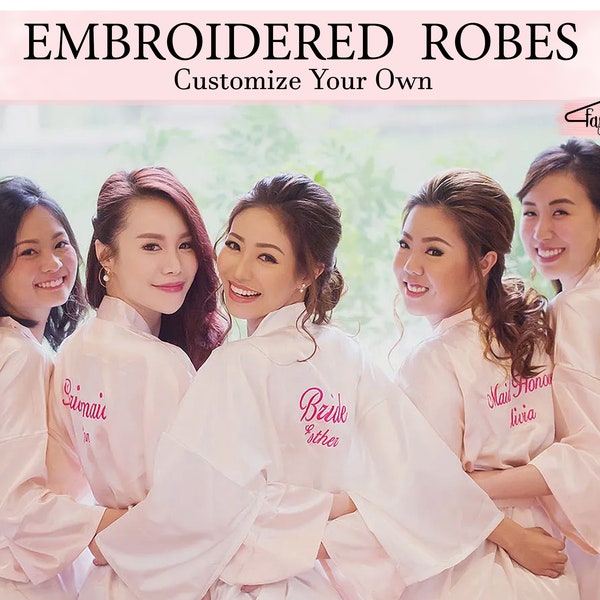 Embroidered Robes - Etsy