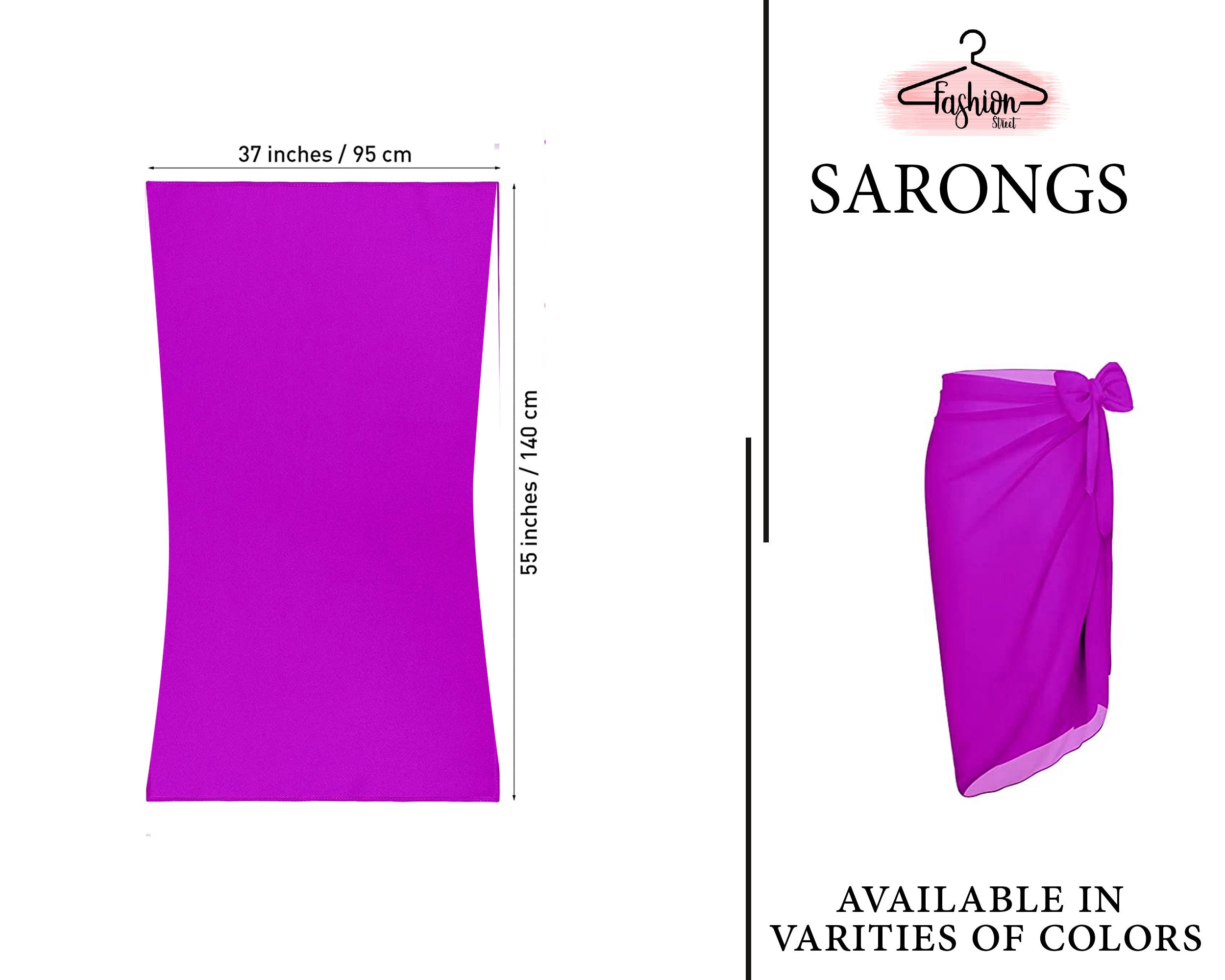 Sarongs Beach Wrap Sarongs Bachelorette Party Swim Cover up - Etsy