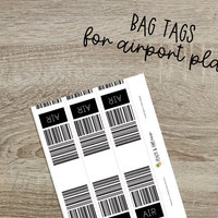 MNL Manila Philippines Luggage Tag Sticker / Airport Code Baggage Decal ...