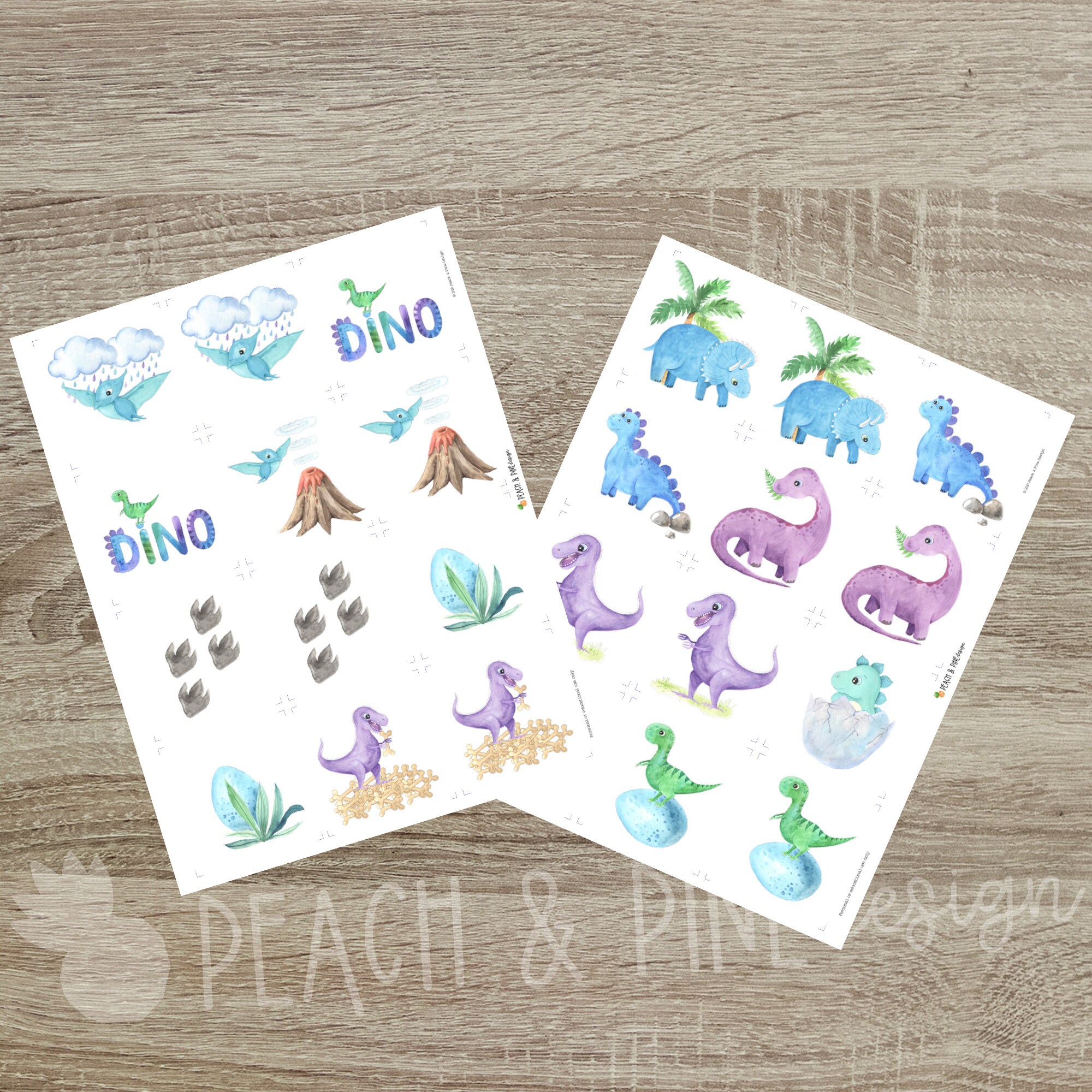 Matching Game Dinosaur Memory Printable Digital - Etsy Ireland