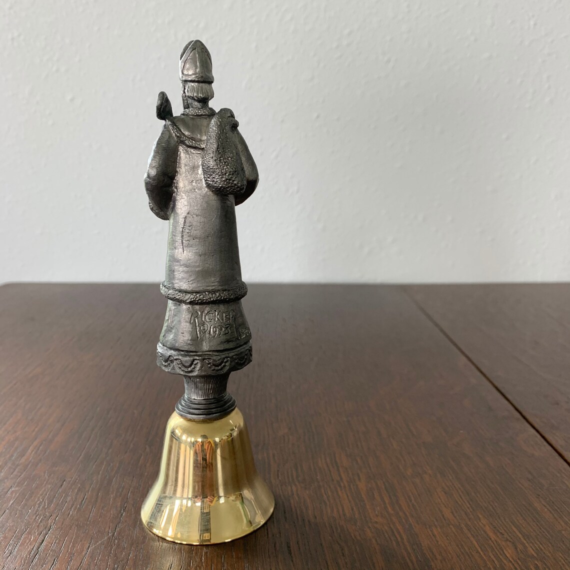 Vintage Pewter Bell C136 - Etsy