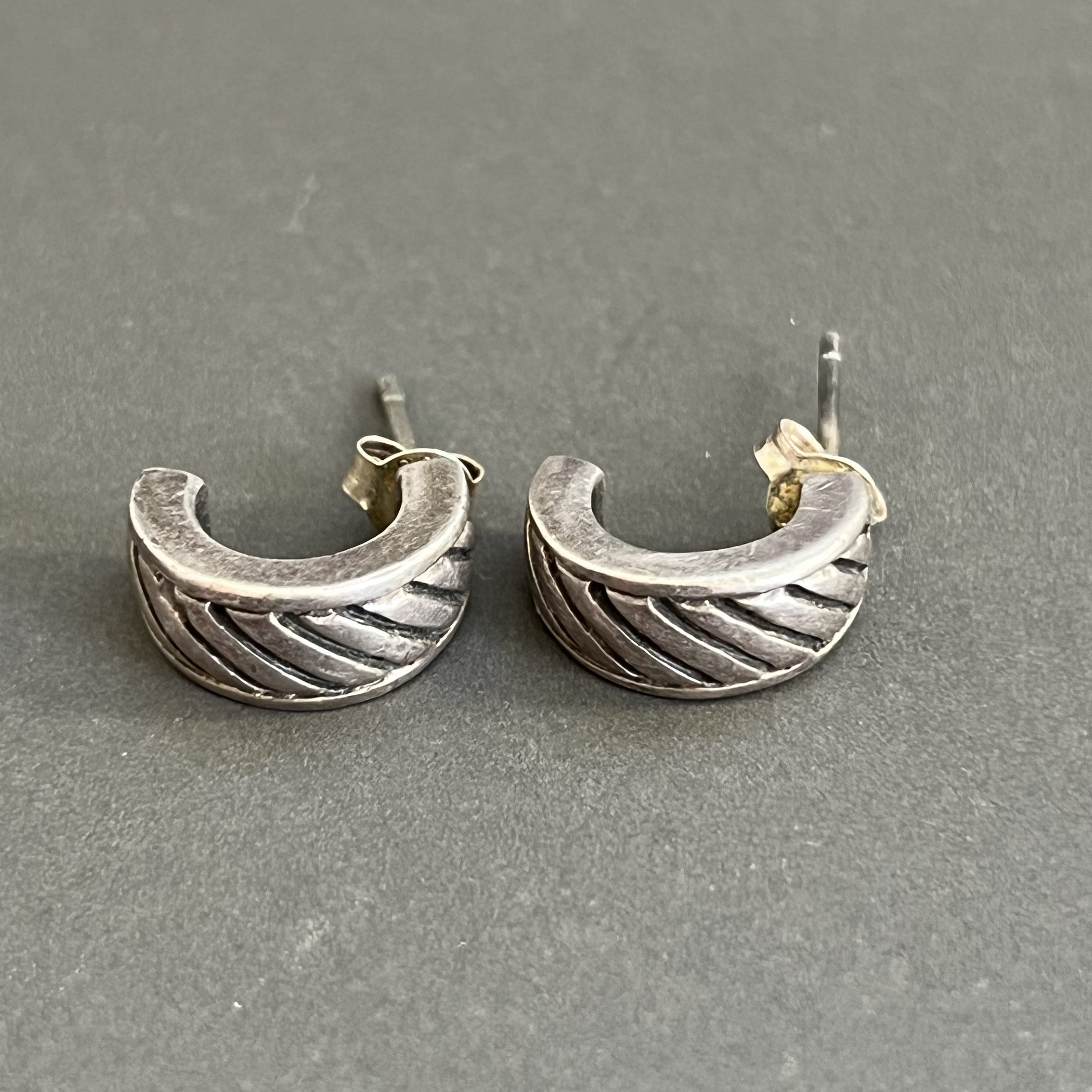 Vintage 925 Earrings Sterling Silver - Etsy