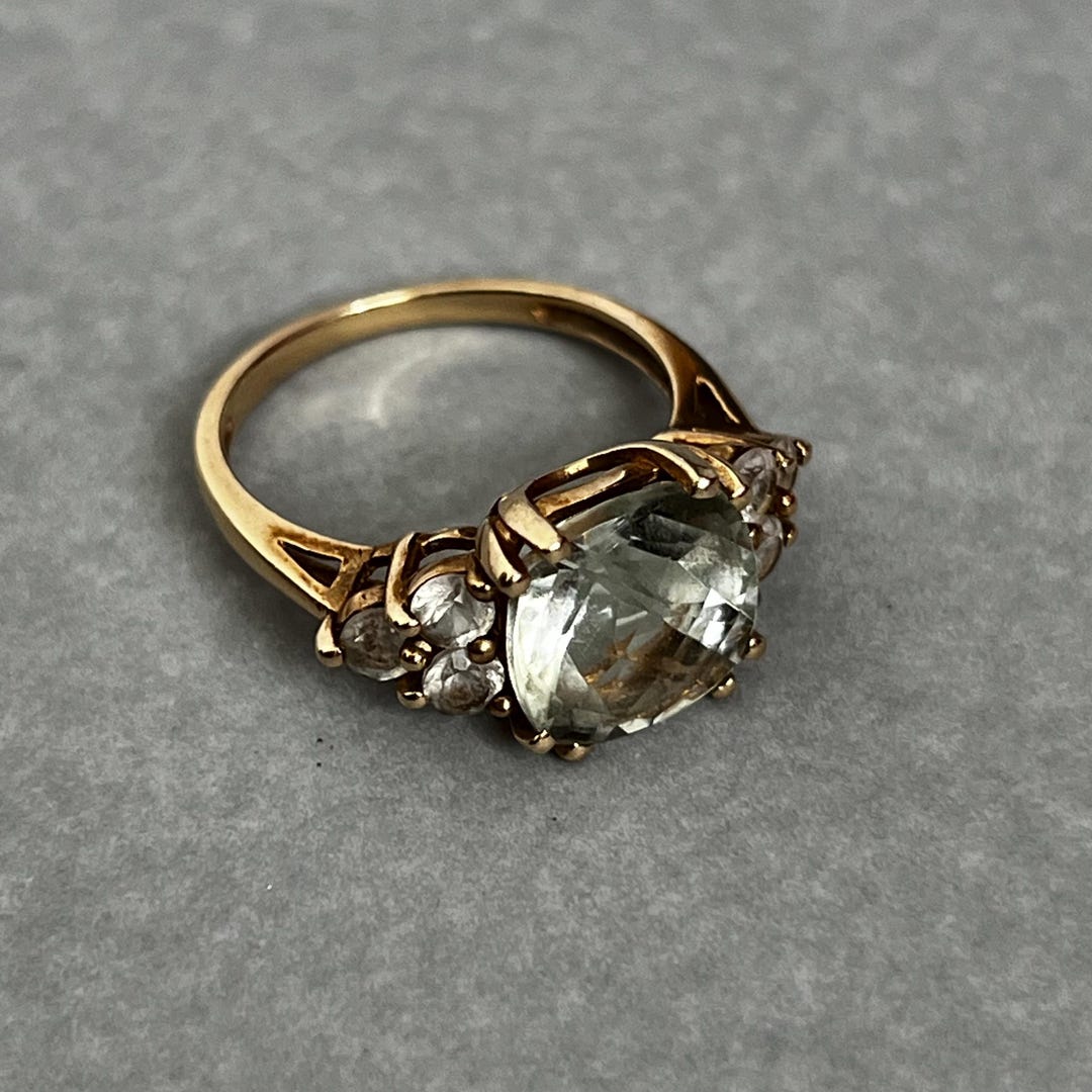 Vintage EMA 10k Ring - Etsy