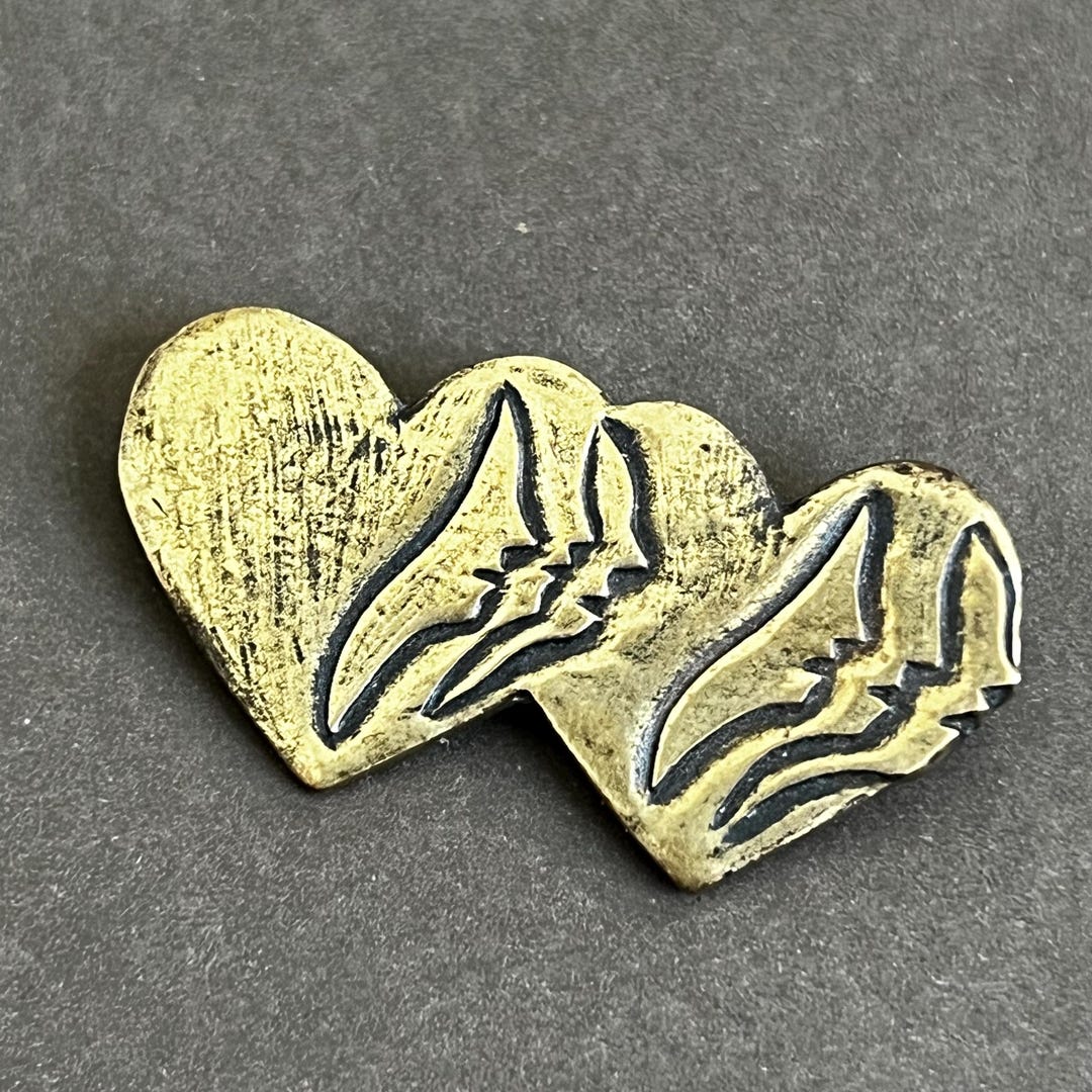 Jeep Collins Brass Vintage Brooch - Etsy