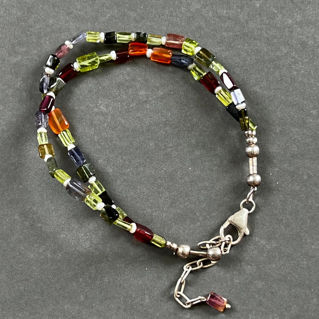 Vintage Beaded Bracelet - Etsy