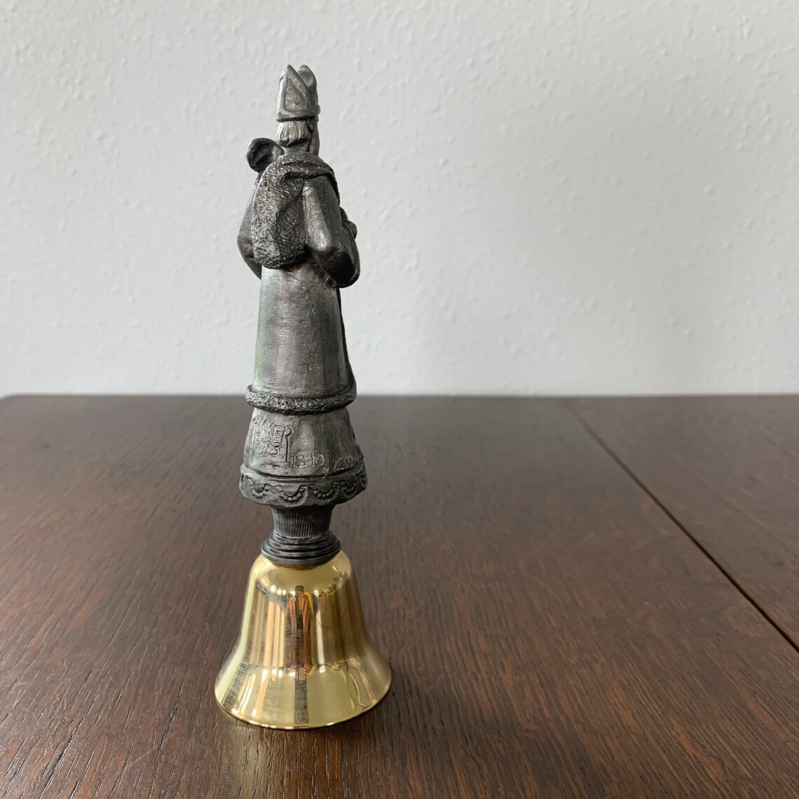 Vintage Pewter Bell C136 - Etsy