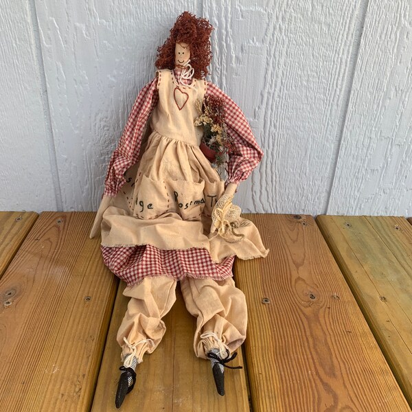 Folk Rag Doll - Etsy