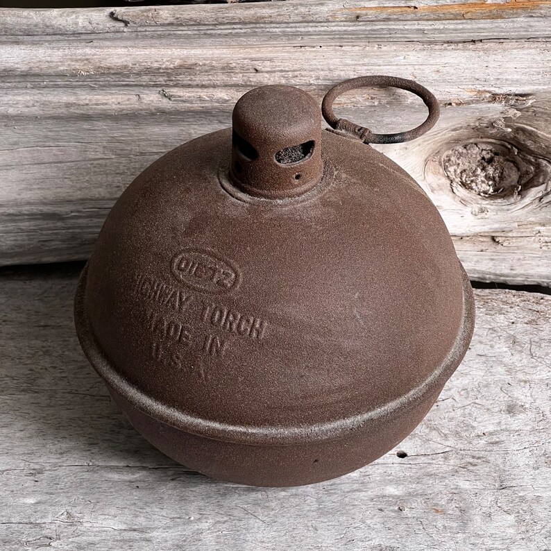 Vintage DIETZ Highway Torch Smudge Pot - Etsy