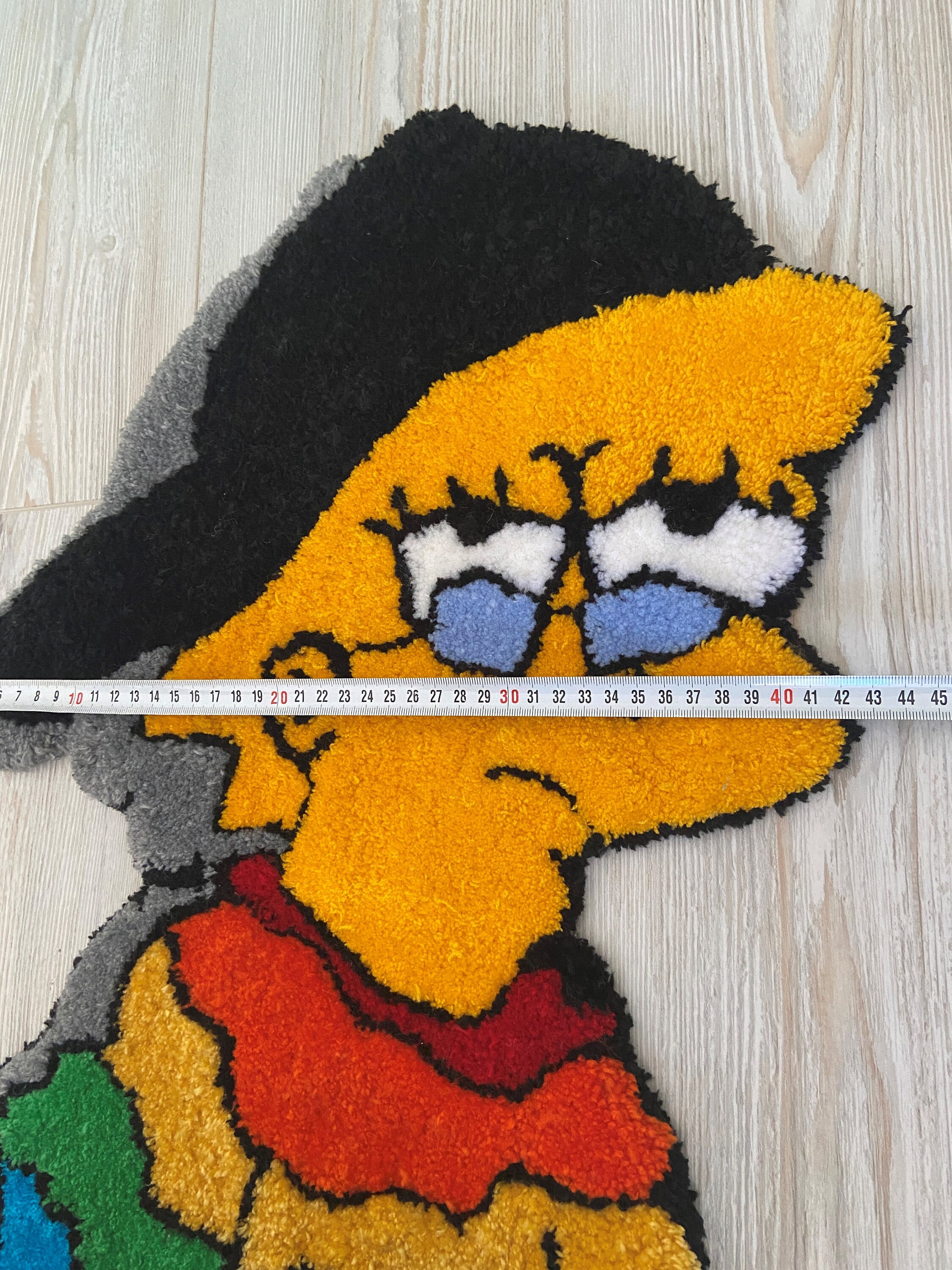 Lisa Simpson Wall Rug, Area Rug , Custom Rug - Etsy