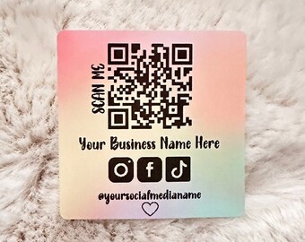 Small Qr Code Stickers - Etsy