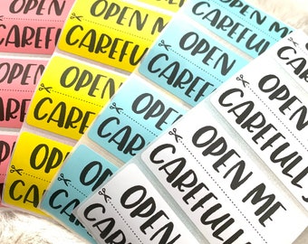 Open Carefully Stickers - Etsy
