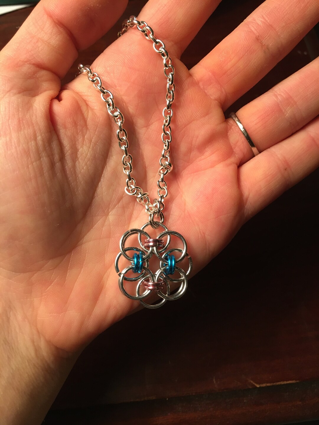 Helm Weave Necklace - Etsy