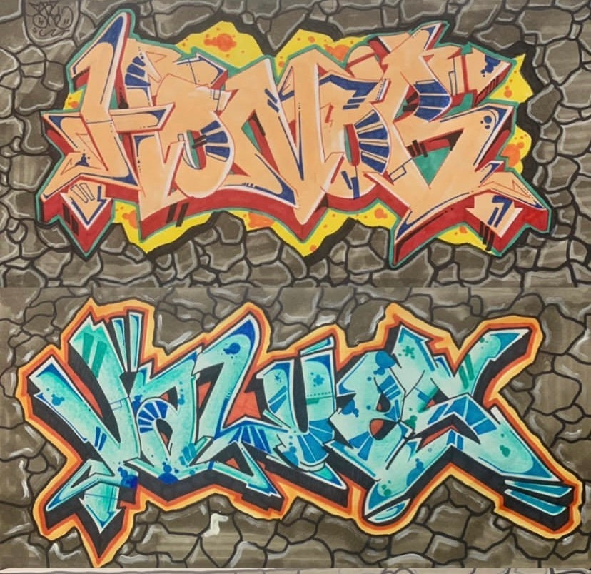 Custom Graffiti Style Lettering, Names and Words - Etsy