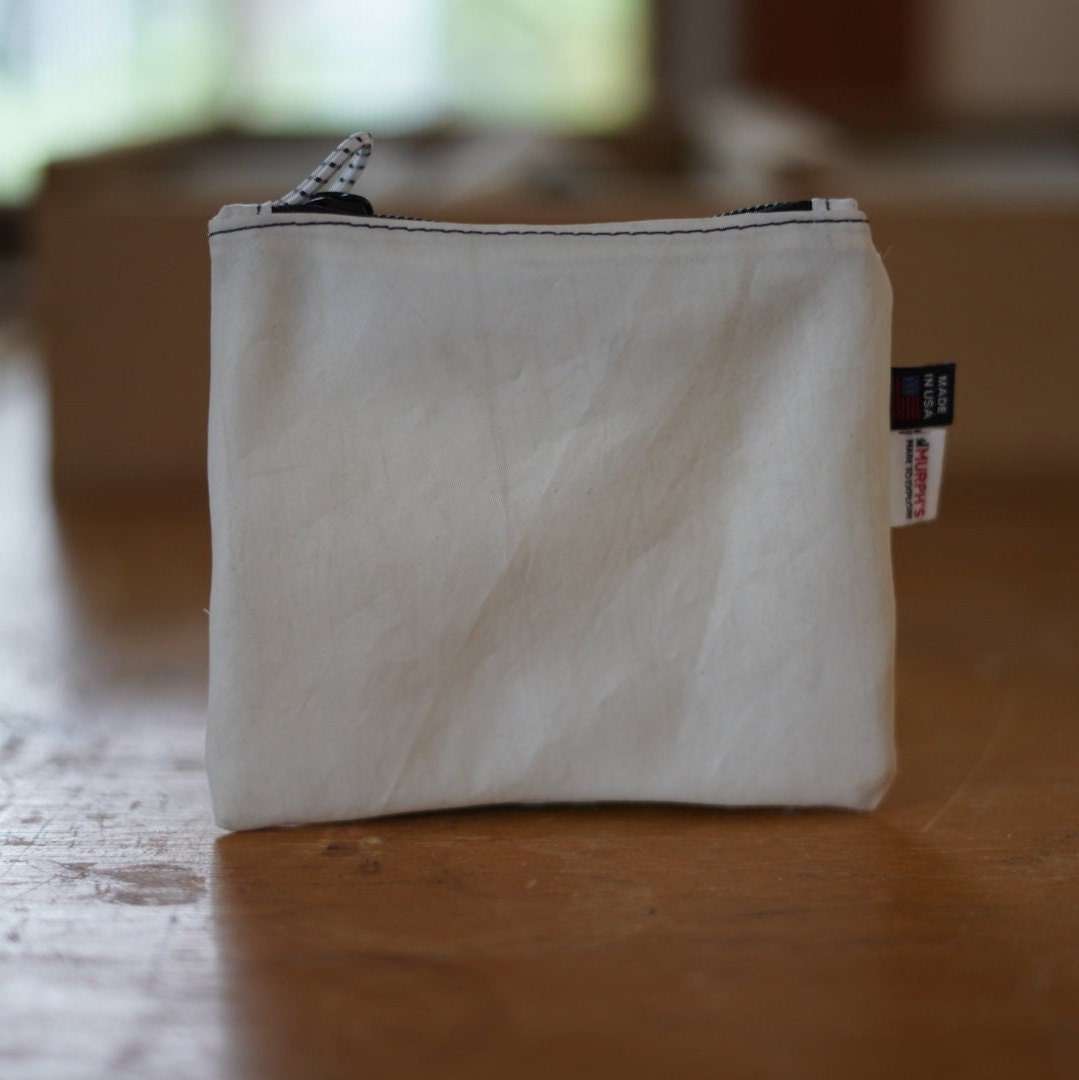Upcycled Sailboat Sail Small Pouch Trail Wallet First Aid Pouch - Etsy