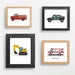 Military Car Print, Army Vehicle Print, Hummer, Transportation Wall ...