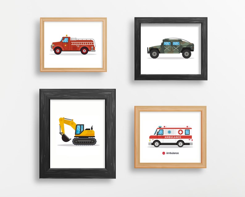 Military Car Print, Army Vehicle Print, Hummer, Transportation Wall ...