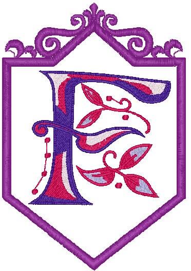 Royal Monogram Embroidery Designs - Etsy