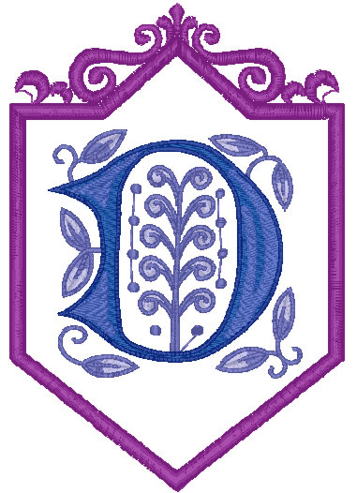 Royal Monogram Embroidery Designs | Etsy