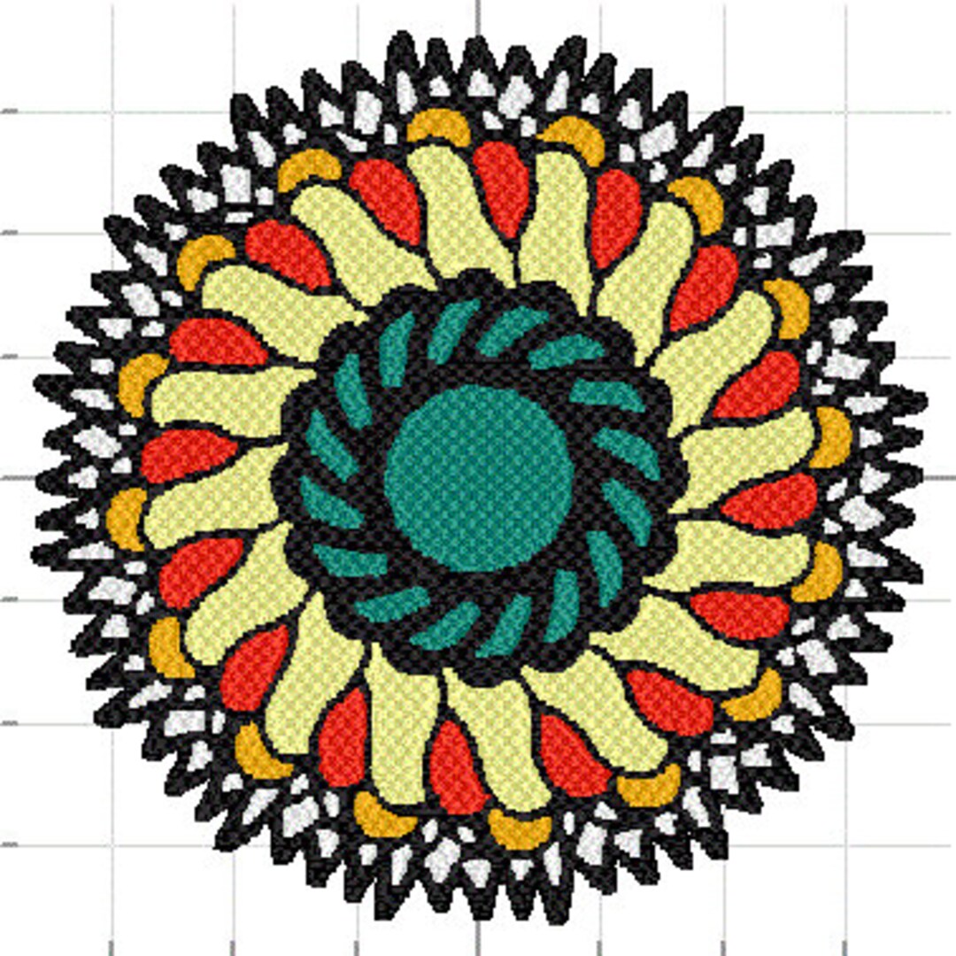 The Big Eye Embroidery Design - Etsy