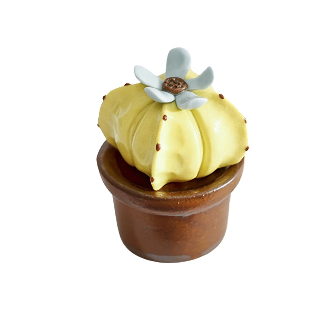 Ceramic Cactus Flowers for Table Top Unique Decorative Ceramic ...