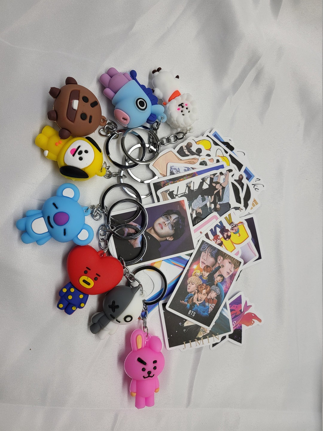 BTS Charms Doll free Stickers - Etsy
