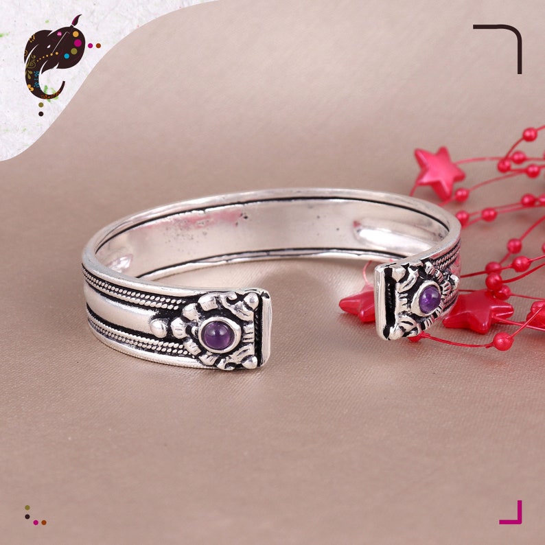 Om Namah Shivay Spiritual Cuff Bracelet, Bangle, Adjustable Hand Band ...