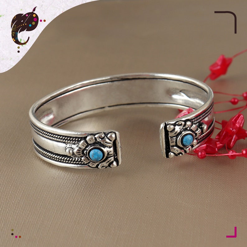 Om Namah Shivay Spiritual Cuff Bracelet, Bangle, Adjustable Hand Band ...