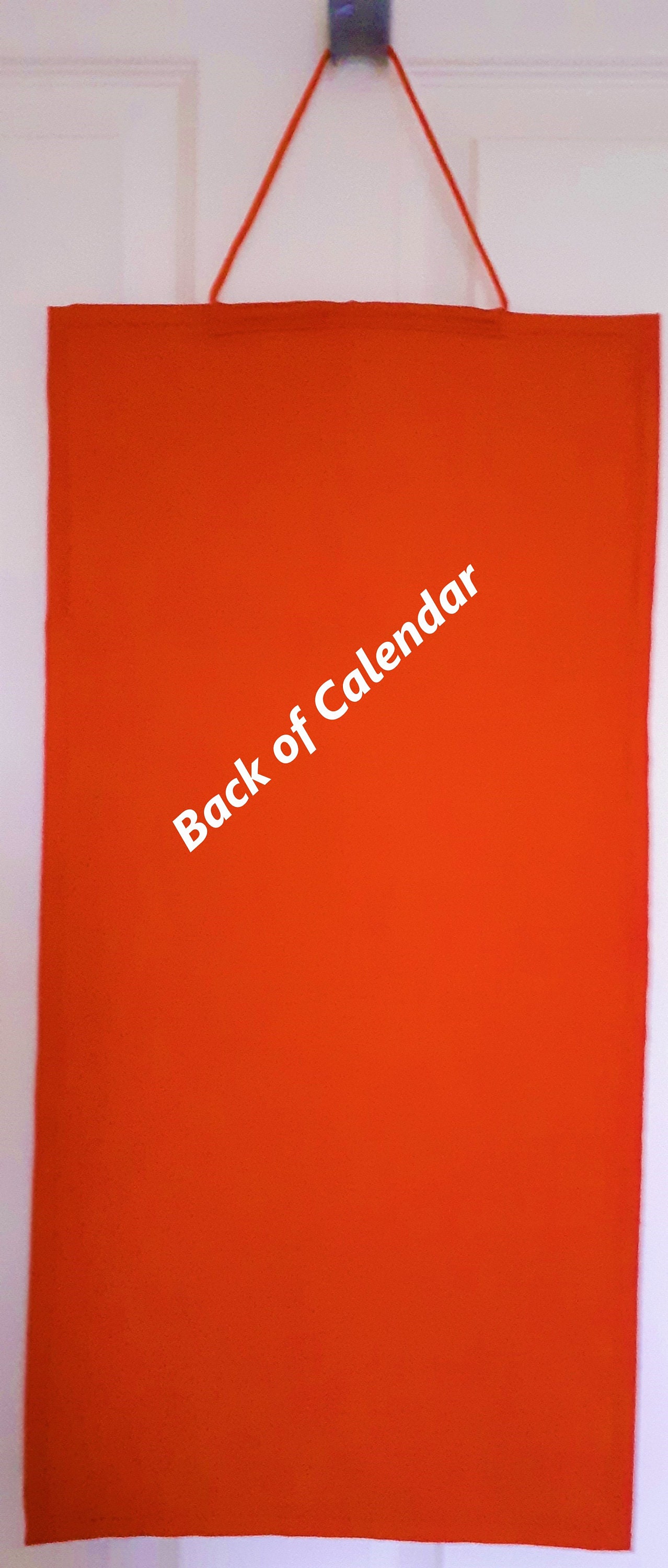 Christmas Advent Calendar Fabric Personalised With Name of Your Choice ...