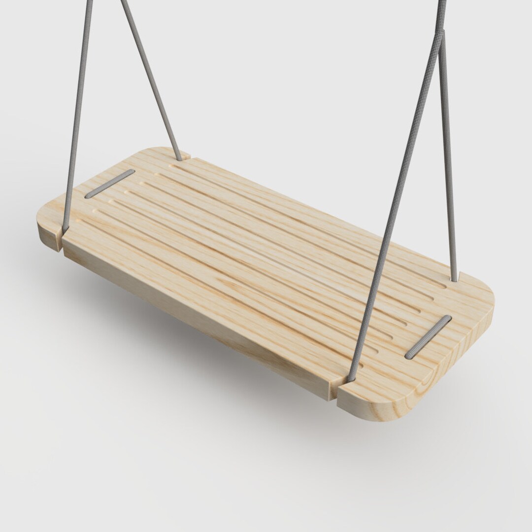 Kids Swing Board – Digital CNC Files for Download, Scandinavian Design ...