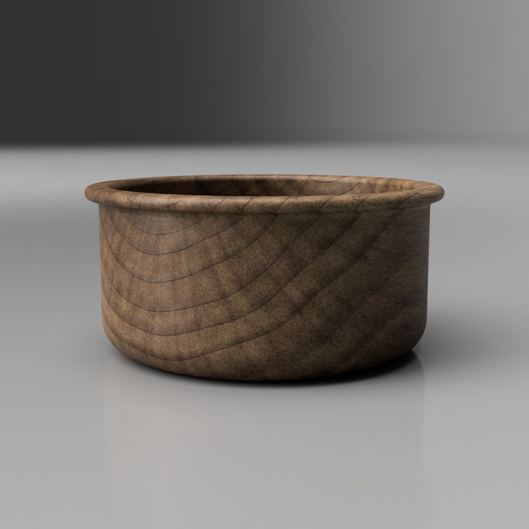 3D Bowl Model for CNC Machining (download of Digital File) - Etsy