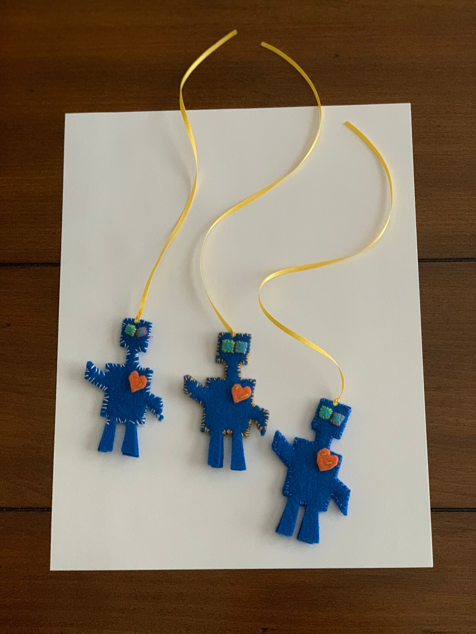 Robot Bookmark Handcrafted - Etsy
