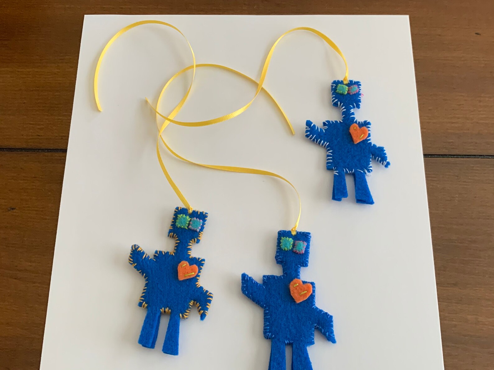 Robot Bookmark Handcrafted - Etsy