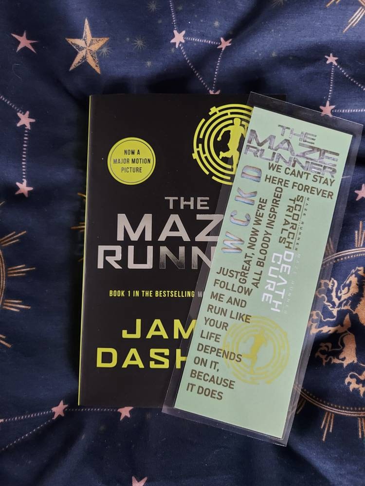 Maze Runner Based Bookmarks - Etsy UK