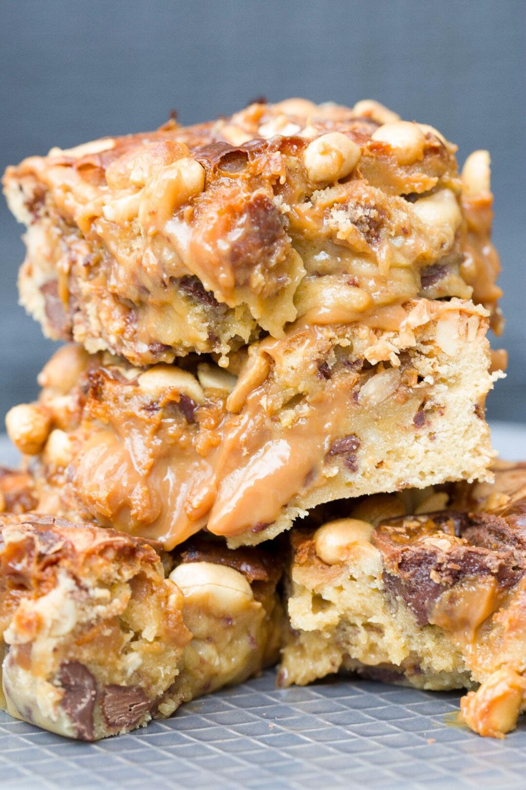 Blondies: Snickers, Smarties, Cadbury Mini Eggs, Galaxy Caramel, Jammie ...