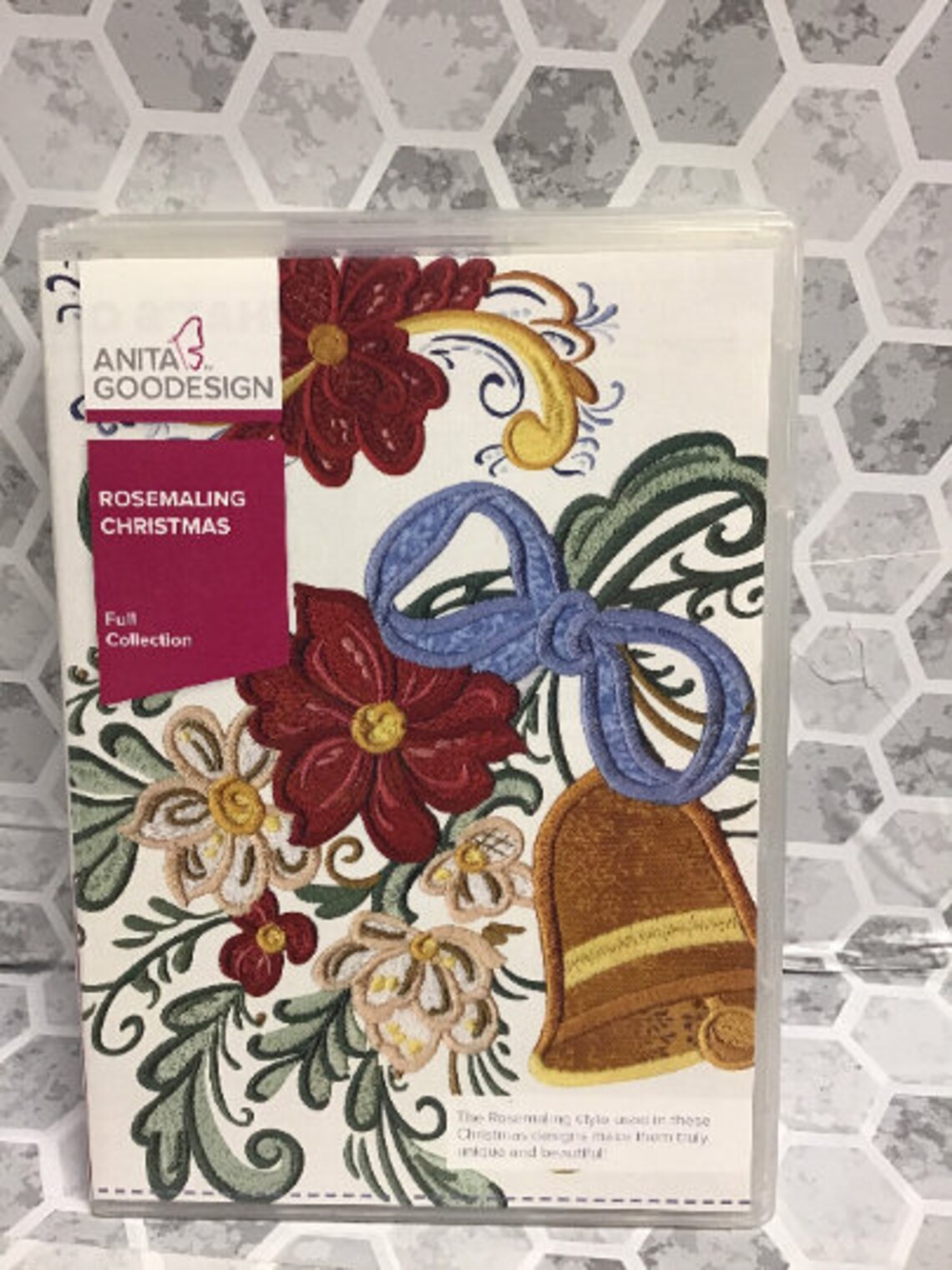 Rosemaling Christmas Full Collection Anita Goodesign | Etsy