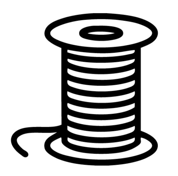 Spool Of Thread Silhouette