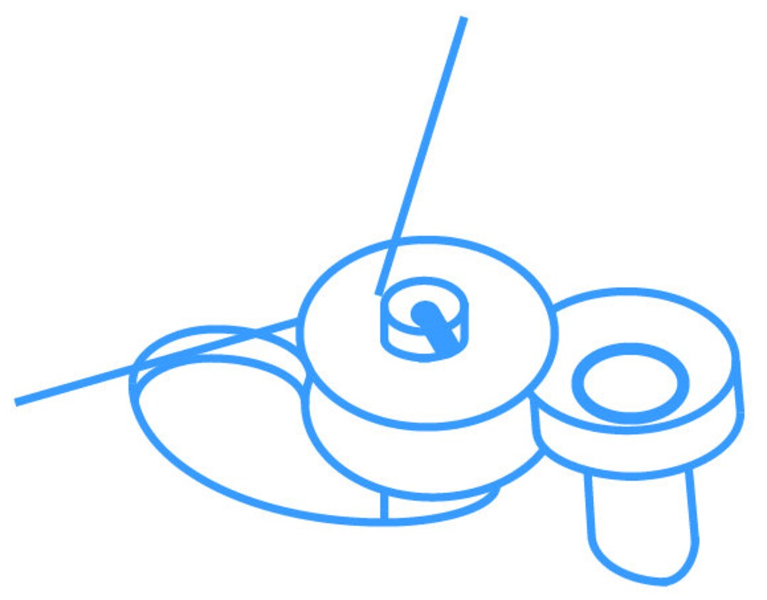 Bobbin Threading SVG 2 - Etsy