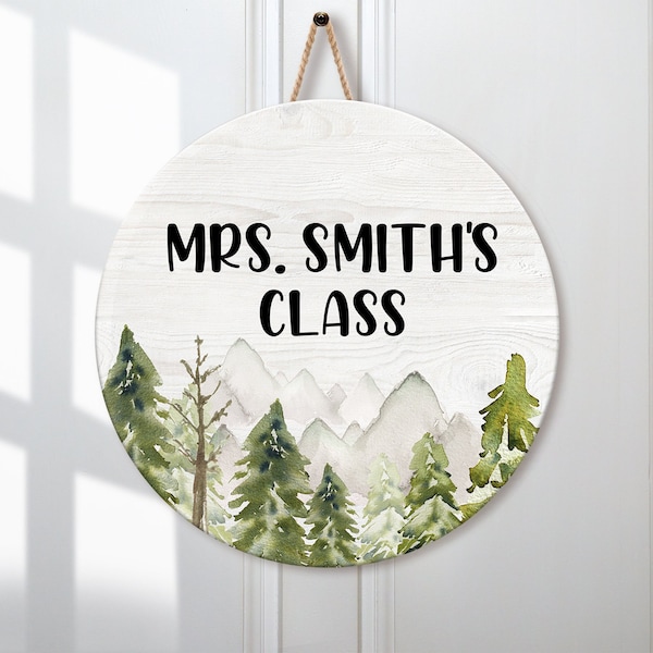 Mountain Door Hanger - Etsy