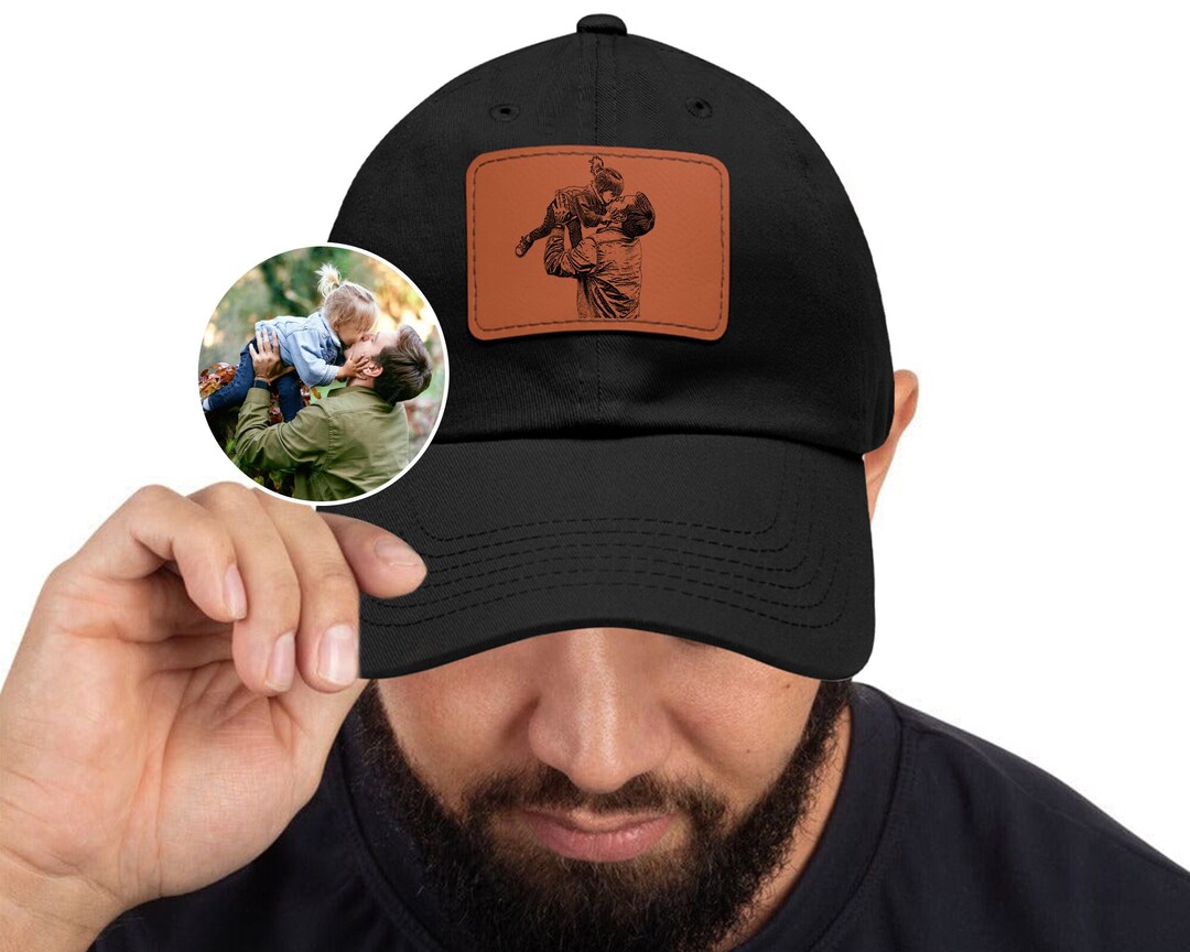 Custom Photo Dad Hat, Custom Dad Baseball Cap, Gift for Dad, Father's ...