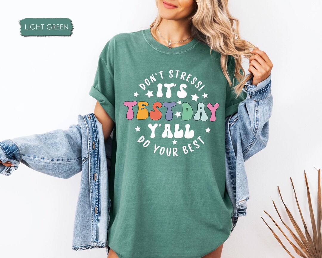 It's Test Day Y'all Shirt, Funny Teacher Shirts, STARR Test Day Shirt ...