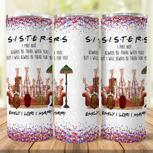 Personalized Sister Tumbler, Sister Birthday Gift, Sister Gifts From Sister, Best Friend ...