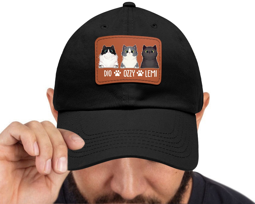 Cat Dad Hat, Custom Cat Hat, Father Day Gift for Dad, Funny Cat Gift ...