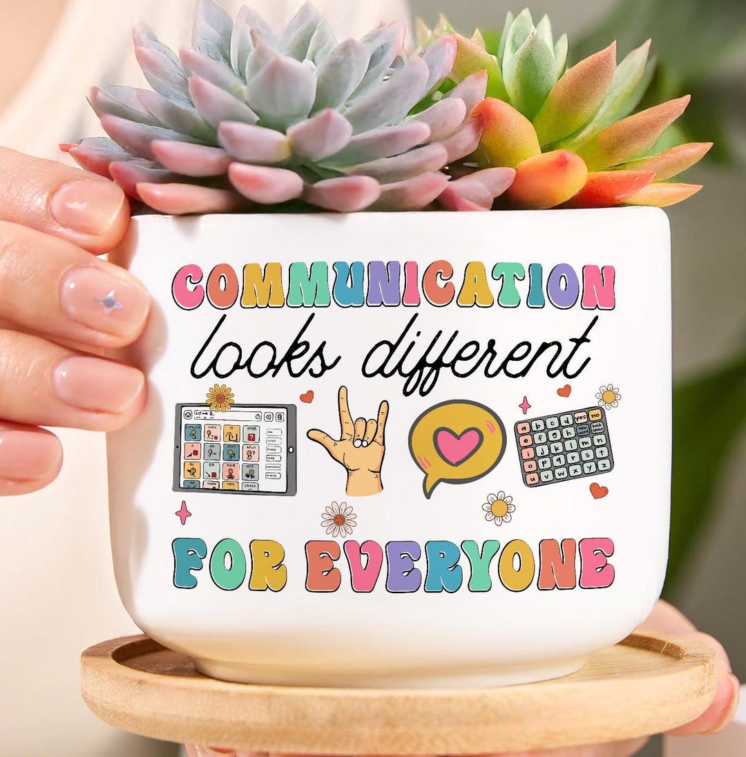 Speech Therapy Gift, Communication Looks Different for Everyone ...
