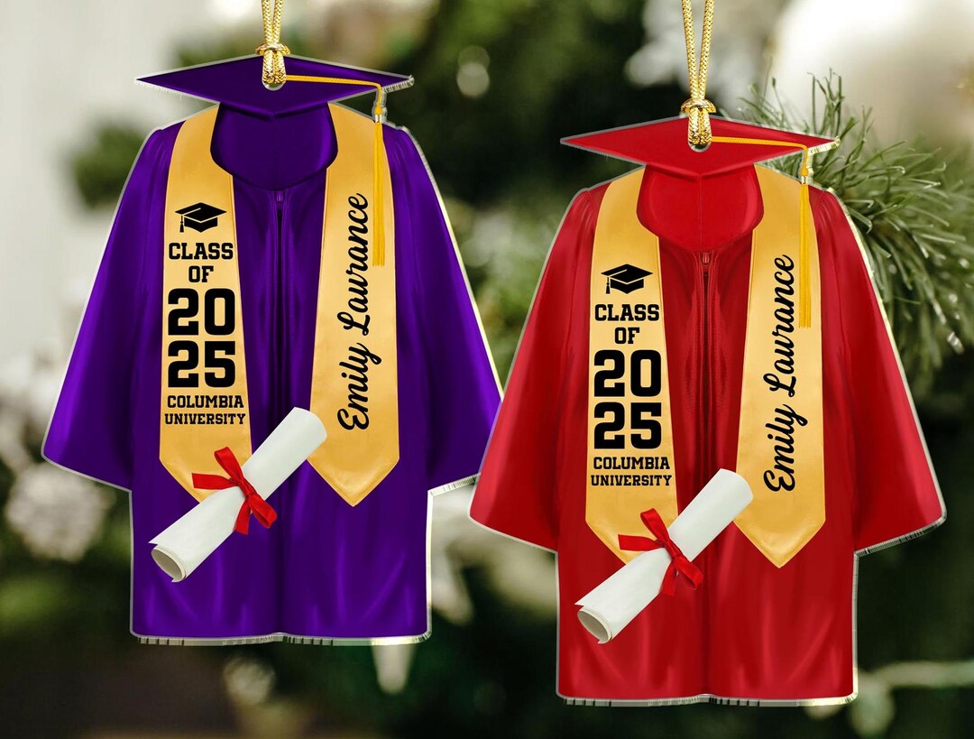 Graduation 2025 Ornament, Class of 2025, Senior Gift, Senior Keepsake ...